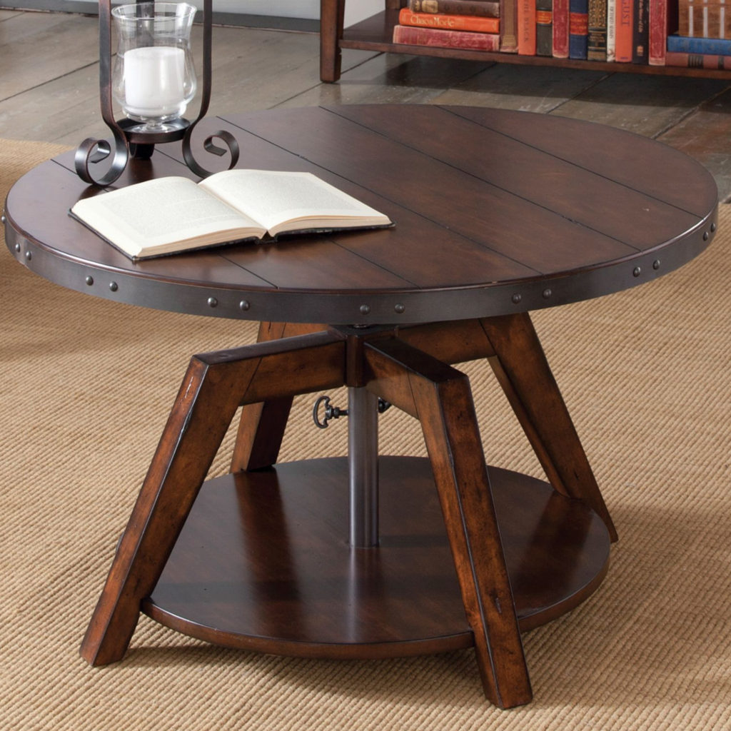 Aspen Skies Adjustable Cocktail Table – Waunakee Furniture
