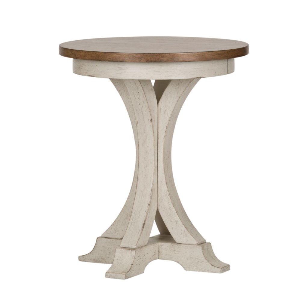 Farmhouse Re-Imagined Chairside Table – Waunakee Furniture